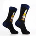 Black Colored Socks | Holiday Vibes Crew Neck Stocking Stuffer – Openhahaha