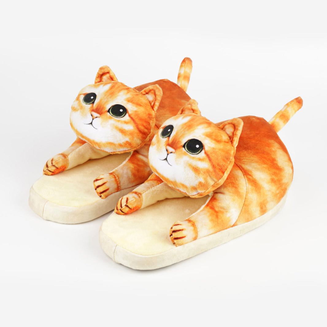 Cat Slippers | Best Cute Plush Slippers for Home – Openhahaha