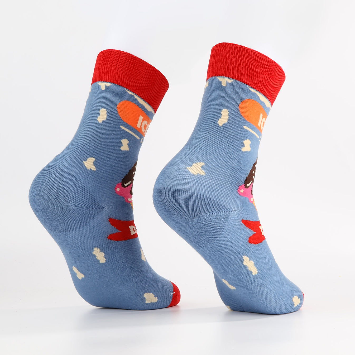 Dreamy Treat Socks | Funny Crew Socks For Women – Openhahaha
