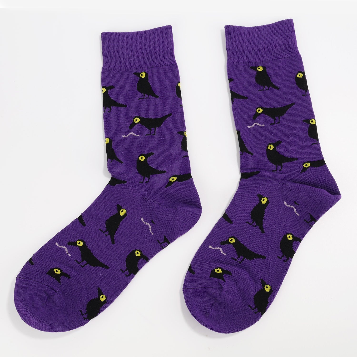 Gothic Crow Socks | Funny And Mysterious Socks – Openhahaha
