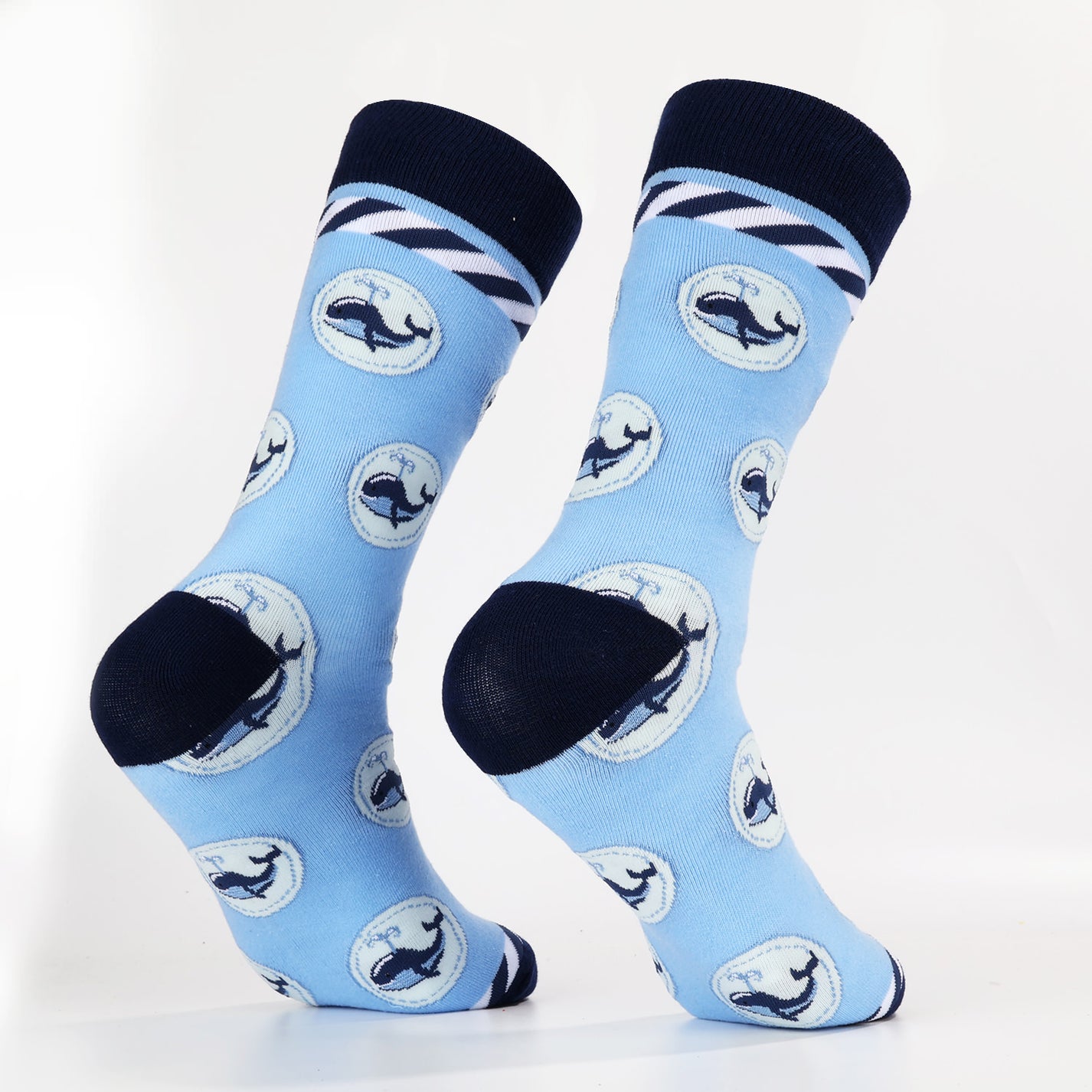 Whale Spray Delight Socks | Cute Animal Socks for Women – Openhahaha