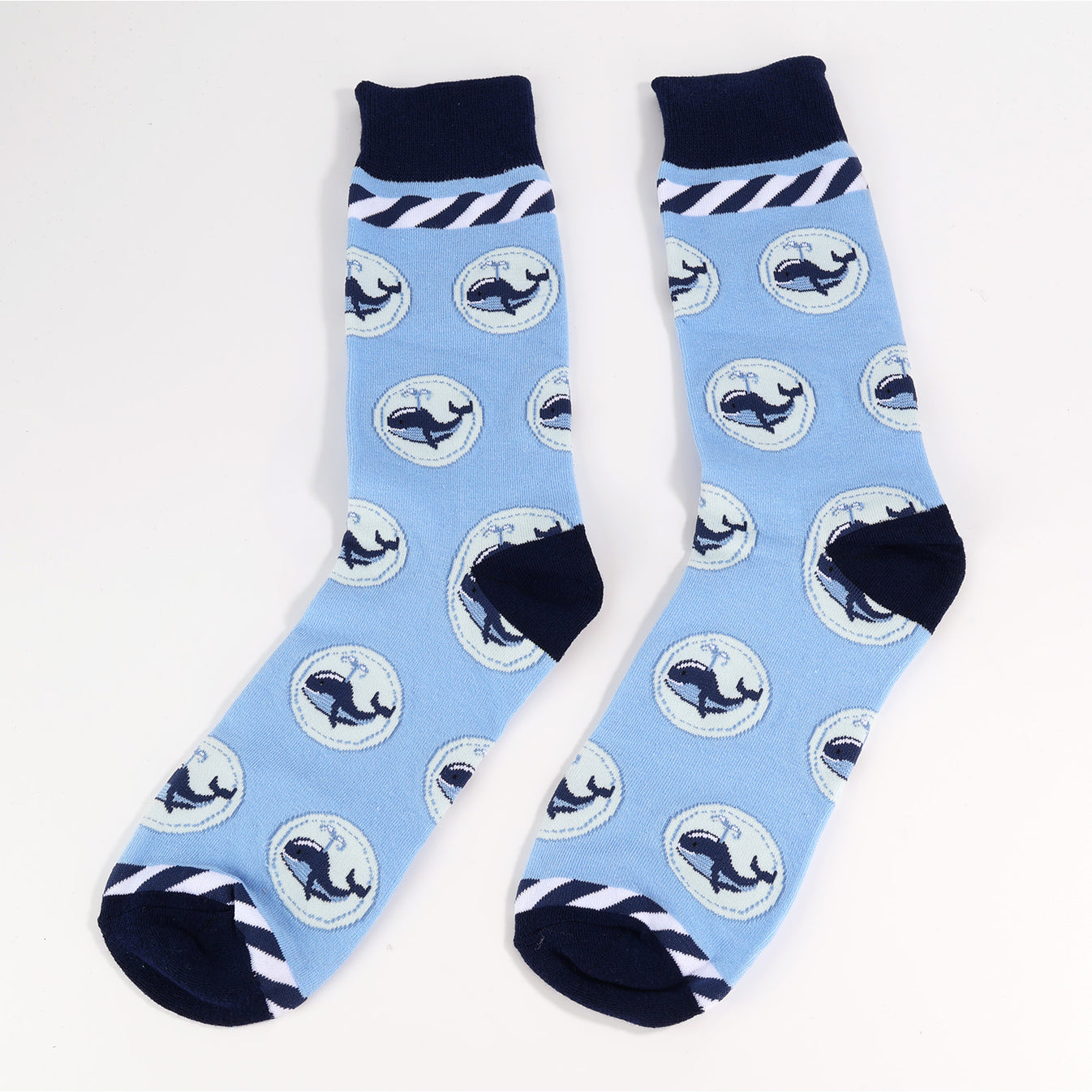 Whale Spray Delight Socks | Cute Animal Socks for Women – Openhahaha